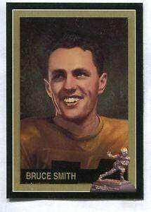 Bruce Smith Minnesota 1941 Heisman Trophy Winner card