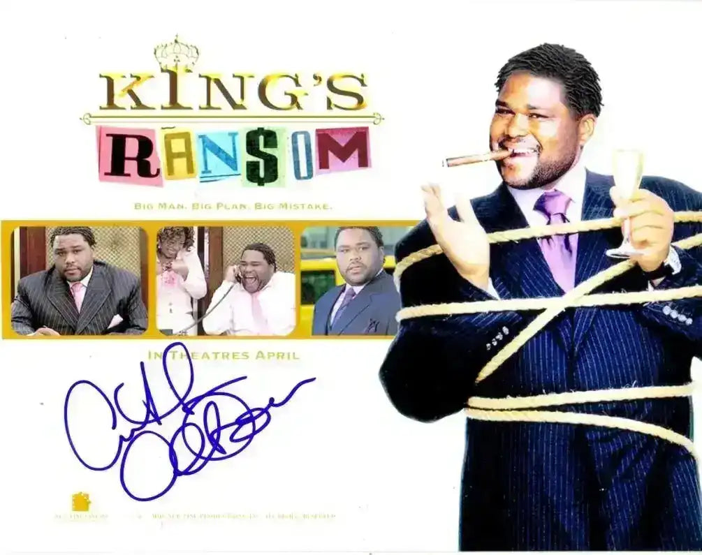 Anthony Anderson autographed Kings Ransom 8x10 movie photo