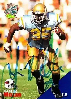 Jamir Miller autographed UCLA Bruins 1994 Classic card