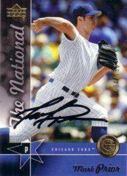 Mark Prior signed Cubs 2005 Upper Deck National promo card
