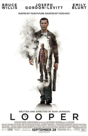 Looper 2 mini posters Joseph Gordon Levitt & Bruce Willis