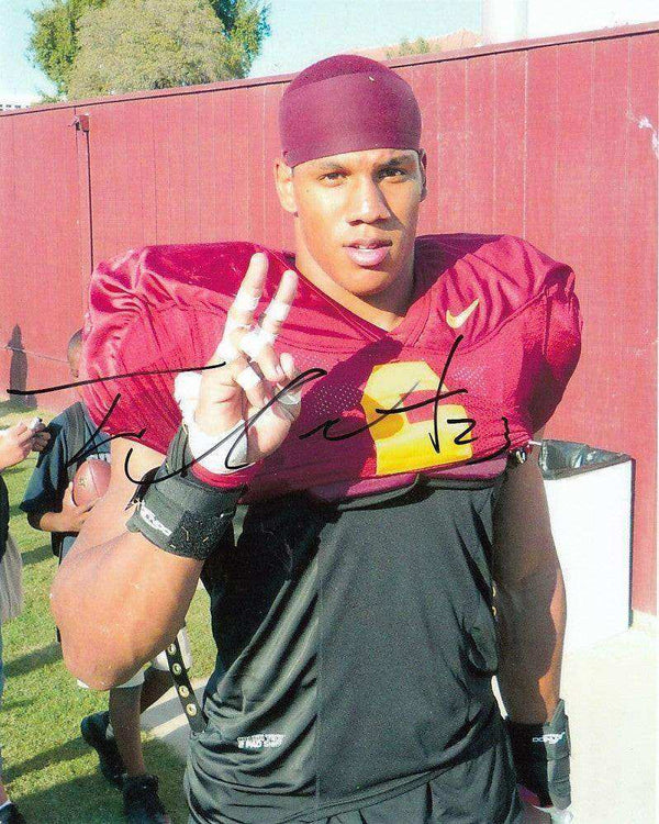 Taylor Mays autographed USC Trojans 8x10 photo
