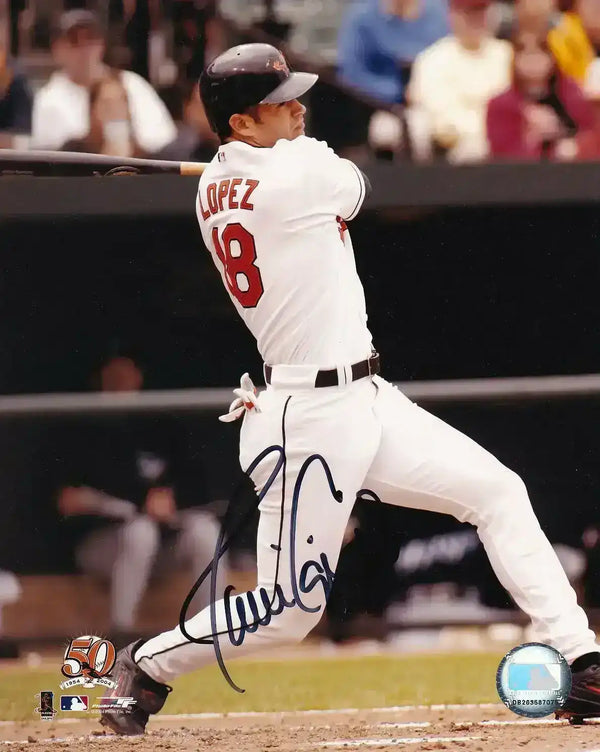 Javy Lopez autographed Baltimore Orioles 8x10 photo