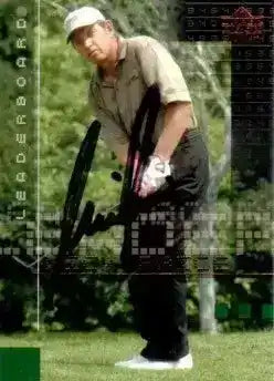 Nick Price autographed 2002 Upper Deck golf card