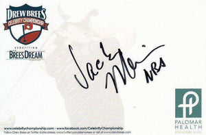 Jack Marin signed 4x6 signature card Duke Blue Devils Bullets