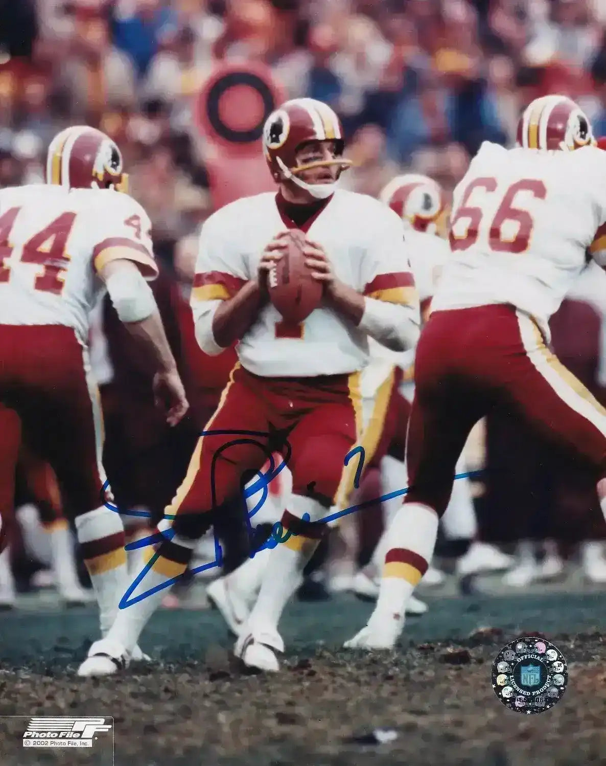 Joe Theismann autographed Washington Redskins 8x10 photo ...