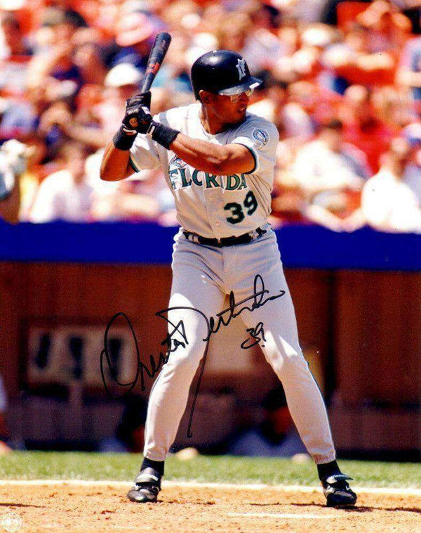 Orestes Destrade autographed Florida Marlins 8x10 photo