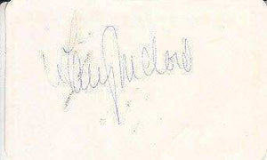 Gary Mccord autograph or cut signature