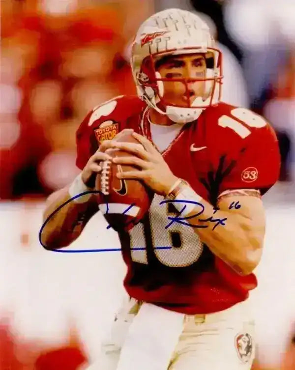 Chris Rix autographed Florida State Seminoles 8x10 photo