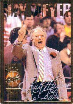 Ray Meyer certified signed DePaul 1994 Action Packed Hall of