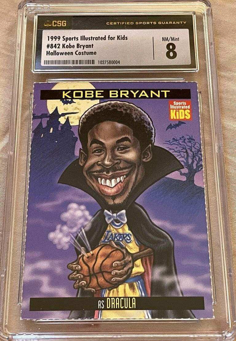 Kobe Bryant Los Angeles Lakers 1999 Sports Illustrated for Kids card C