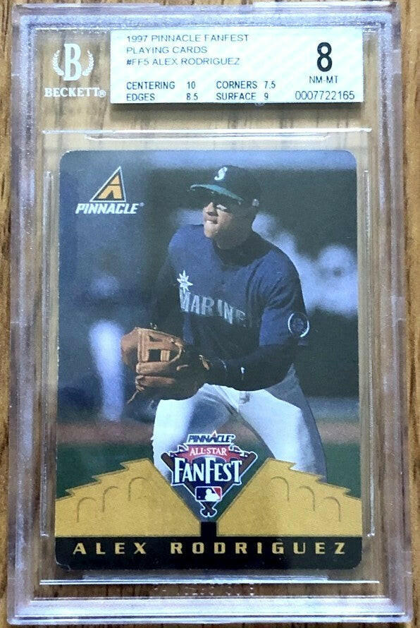 Alex Rodriguez Seattle Mariners 1997 Pinnacle All-Star FanFest Playing
